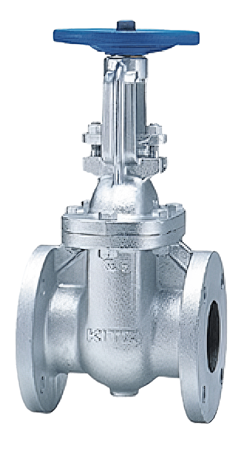 Sor Rungsup Trading 1999 » KITZ Cast Iron Gate Valve Flanged Ends FIG ...